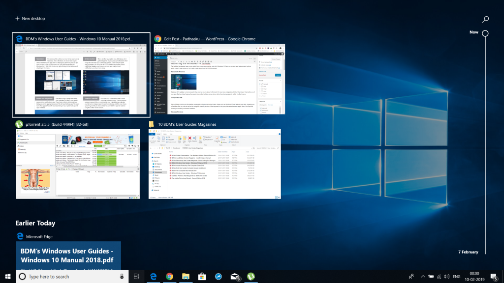 How to Use the Taskbar – Padhaaku